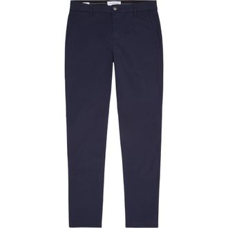 Calvin Klein Slim Stretch Chino - - Trousers - Herren - Blau - W28