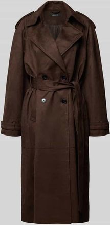 Gina Tricot Trench Coat mit Umlegekragen Modell Suede