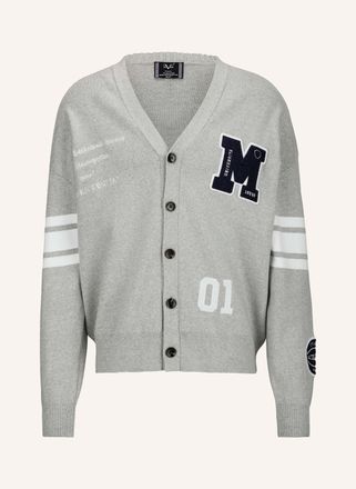 19V69 19V69 Italia Strickjacke Aldo College grau