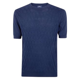 Barba Pulls &agrave; col rond - Homme - Pulls - Bleu - Taille: XL