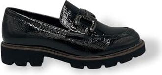 Cinzia Soft Femme Chaussures CI2056002 Mocassin en Peinture, Noir, 38 EU