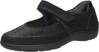 Waldl&auml;ufer Bequemer Damenslipper mit weichem Textilmaterial - - Shoes - Damen - Schwarzk - 39 EU