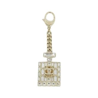 Chanel Porte-cl&eacute;s Pre-owned - Femme - Pre-owned - Jaune - Taille: ONE Size