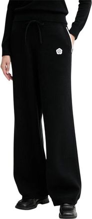 Kenzo Damen, Hosen, Schwarzk, SGr&ouml;&szlig;e