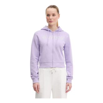 Guess Primula Hoodie - - Sweatshirts & Hoodies - Damen - Lila - XS