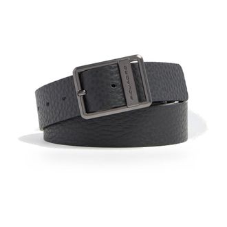Piquadro Ceinture en cuir avec boucle &agrave; ardillon - Homme - Accessoires - Noir - Taille: ONE Size