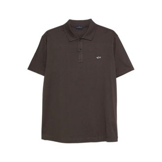 Paul & Shark Homme, Tops, Gris, Taille: M Polo Manches Courtes