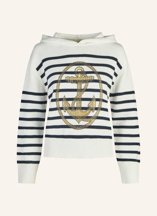 Princess Goes Hollywood Princess Goes Hollywood Strick-Hoodie Mit Schmucksteinen weiss