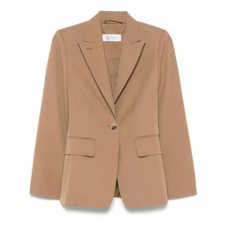 Max Mara Femme, Vestes, Brun, Taille: 36 FR Palchi Blazer