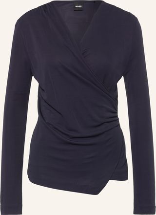 HUGO BOSS Longsleeve blau