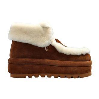Naked Wolfe Bottes de neige plateforme Bambi - Femme - Sport - Brun - Taille: 38 EU
