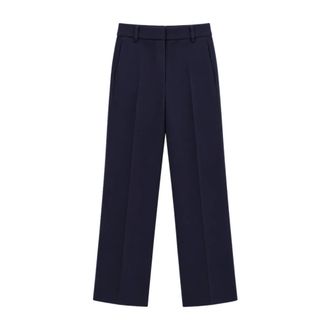 Liviana Conti Pantalon large - Femme - Pantalons - Bleu - Taille: 46 FR