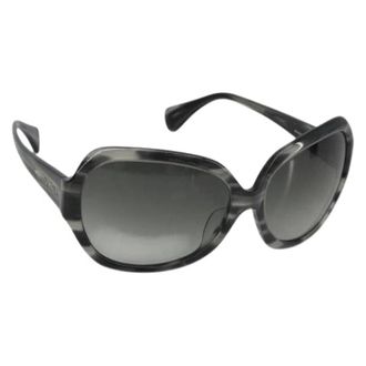 Miu Miu Lunettes de soleil Pre-owned - Femme - Pre-owned - Gris - Taille: ONE Size