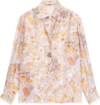Vanessa Bruno Femme, Blouses et Chemises, Multicolore, Taille: 42 FR Druyat Blouse
