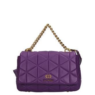 La Carrie Stitch & Spoon Ledertasche - - Bags - Damen - Lila - ONE SIZE