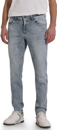 Street One Men Slim Leg Jeans Light Grey Random wash 34