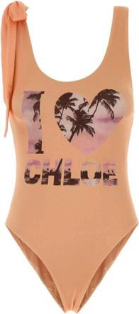 Chlo&eacute; Badeanzug mit U-Ausschnitt - - Swimwear - Damen - Rosa - S