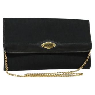 Dior Pre-owned Trotter Canvas Schultertasche - - Pre-owned - Damen - Schwarzk - ONE SIZE