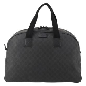 Gucci Sac week-end doccasion - Femme - Pre-owned - Noir - Taille: ONE Size