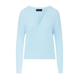 Peuterey Damen, Strickwaren, Blau, MGr&ouml;&szlig;e