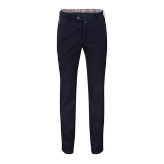 Meyer Baumwoll Chino Hose Dunkelblau - - Trousers - Herren - Blau - XL