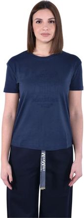 Max Mara Femme, Tops, Bleu, Taille: 36 FR T-shirt Basique