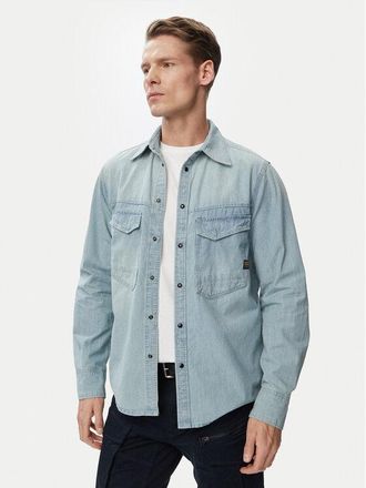 G-Star Raw Jeanshemd Dakota D23006-E356 Blau Regular Fit