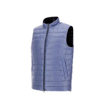Herno Wendbare Nylonweste Blau - - Jackets - Herren - Blau - M