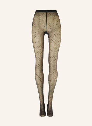 Wolford Strumpfhose Multicolored Dot Tights schwarz