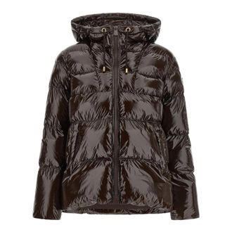 Pinko Eleodoro Padded Down Jacket - - Jackets - Damen - Braun - L