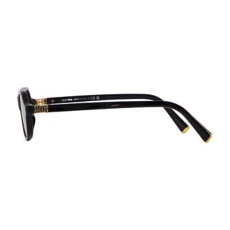 Miu Miu 0MUB10SU-16K90Q55 Acetate Sunglasses - Black