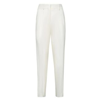 Philipp Plein Femme, Pantalons, Blanc, Taille: 42 FR Pantalon Cigarette