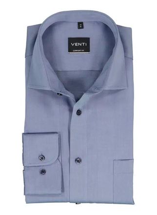 Venti Herren Hemd blau
