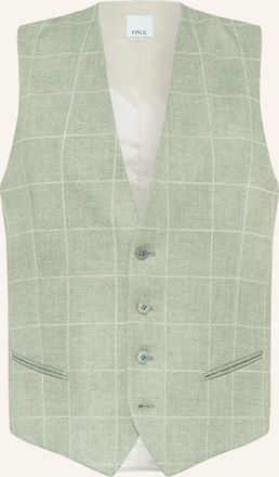 Paul Paul Anzugweste Slim Fit gruen