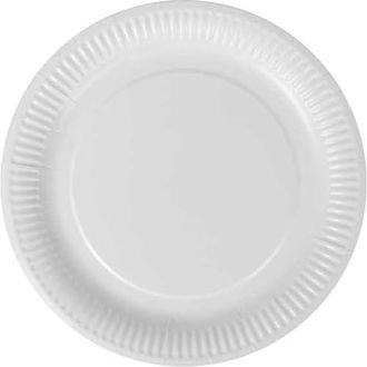 Algon Einwegteller, Gr&ouml;&szlig;e 23 cm, robust und umweltfreundlich, ideal f&uuml;r Partys, Veranstaltungen und Meetings, 300 St&uuml;ck