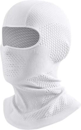 Generic Cagoule de Ski - Nylon Spandex 38,5 cm | Couvre-Visage de Ski | Cache-Cou Chaud | Doublure en Thermique Coupe-Vent Respirante pour Sports dhiver, acti