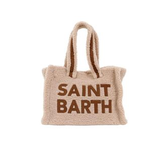 MC2 Saint Barth Colette Shearling Tote - - Bags - Damen - Beige - ONE SIZE
