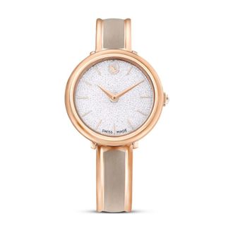 Swarovski Femme, Accessoires, Beige, Taille: ONE Size Crystalline Watch