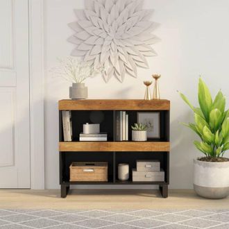 vidaXL Armoire lat&eacute;rale 85x33x75 cm bois massif de manguier vidaXL