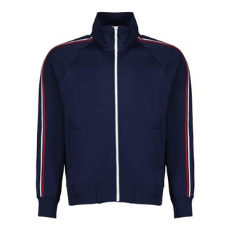 Saint Laurent Trainingsjacke - - Sweatshirts & Hoodies - Herren - Blau - M