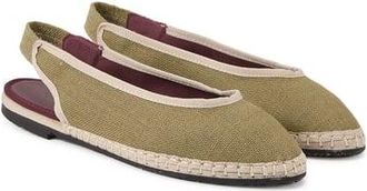 Flabelus Sling-back Narnia en lin