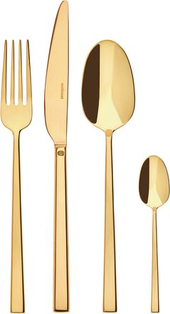 Sambonet Rock Cutlery, 24 St&uuml;ck, Goldmarke. Sambonet