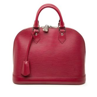 Louis Vuitton Pre-owned Alma PM - Femme - Pre-owned - Rouge - Taille: ONE Size