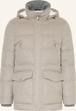 Brunello Cucinelli Brunello Cucinelli Daunenparka grau