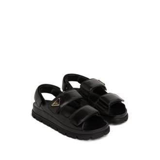 Prada Sandales en cuir