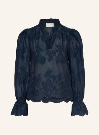 Neo Noir Neo Noir Bluse Amara blau
