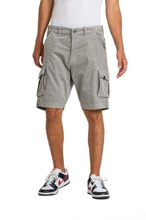 Reell City Cargo Short Baby Cord Aqua Grey 38