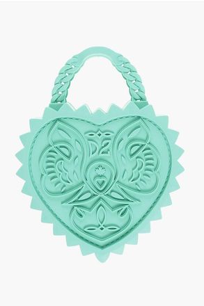 Dsquared2 Heart Shaped ABS Hand Bag with 3D Printing size Unica