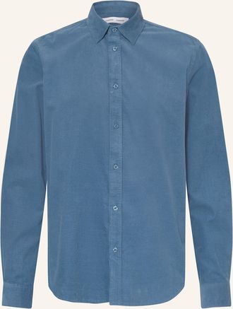 Sams&oslash;e & Sams&oslash;e Sams&oslash;e Sams&oslash;e Cordhemd Saliam Comfort Fit blau