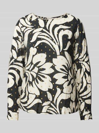 Emily van den Bergh Regular Fit Bluse mit U-Boot-Ausschnitt